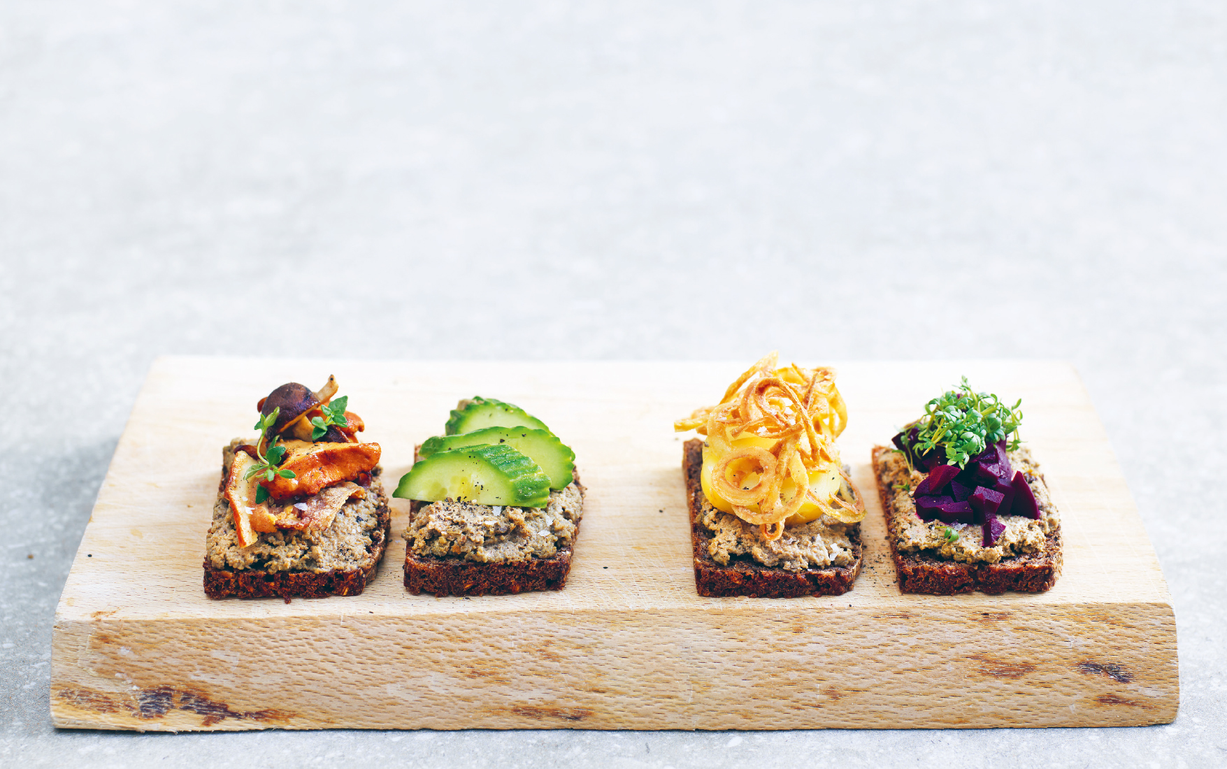 Smørrebrød med leverpostej – UD & SE